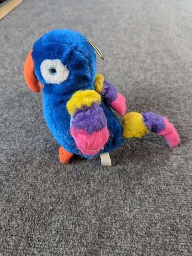 NANCO Tropical Parrot Colorful Stuffed Animal Plush Toy Bird 8” | eBay