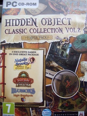 3 GAMES---HIDDEN OBJECT CLASSIC COLLECTION--VOL. 2---HIDDEN OBJECT---PC ...