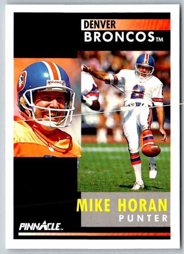 1991 Pinnacle Mike Horan #223 Football Card | eBay