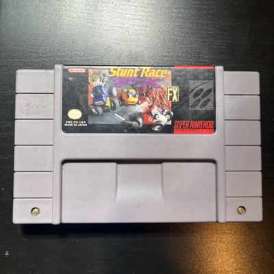 Stunt Race FX Super Nintendo SNES Cartridge Authentic, Tested, Working ...