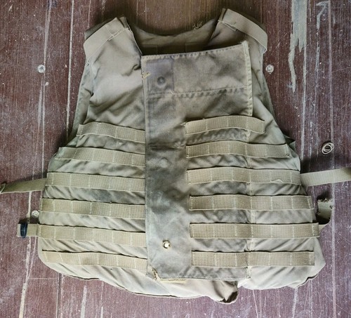 Larg - Flack jacket Intercptor P-B Base Vest WITH Inserts Armor Built ...