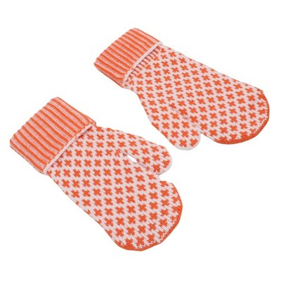 1 Pair Middle Finger Pattern Mittens Attitude Warm Soft Cozy | eBay UK