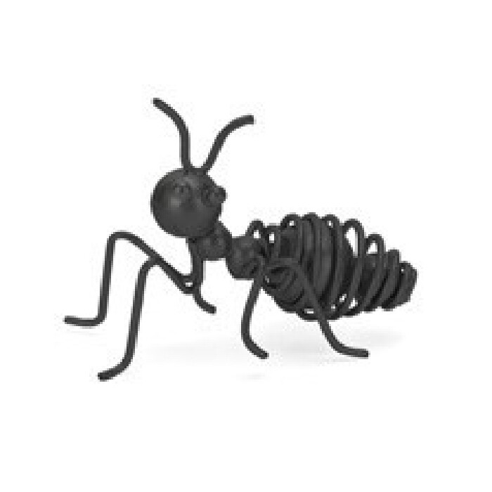 6x Black Ants Assorted 5cm Wire Ornament Figurine Sculpture Outdoor ...