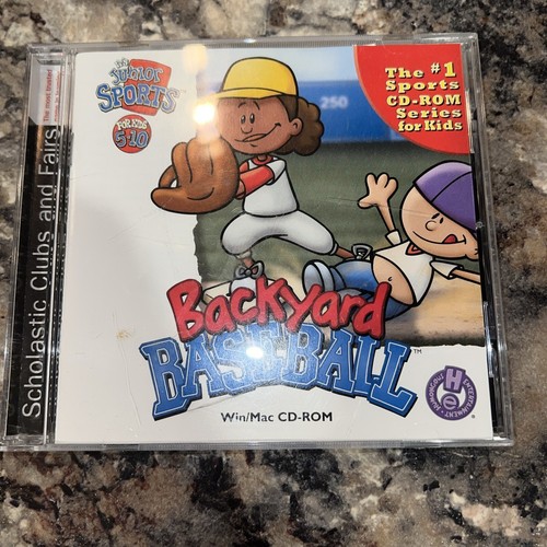 Backyard Baseball Jewel Case (Windows/Mac, 1999) Original Case PC ...