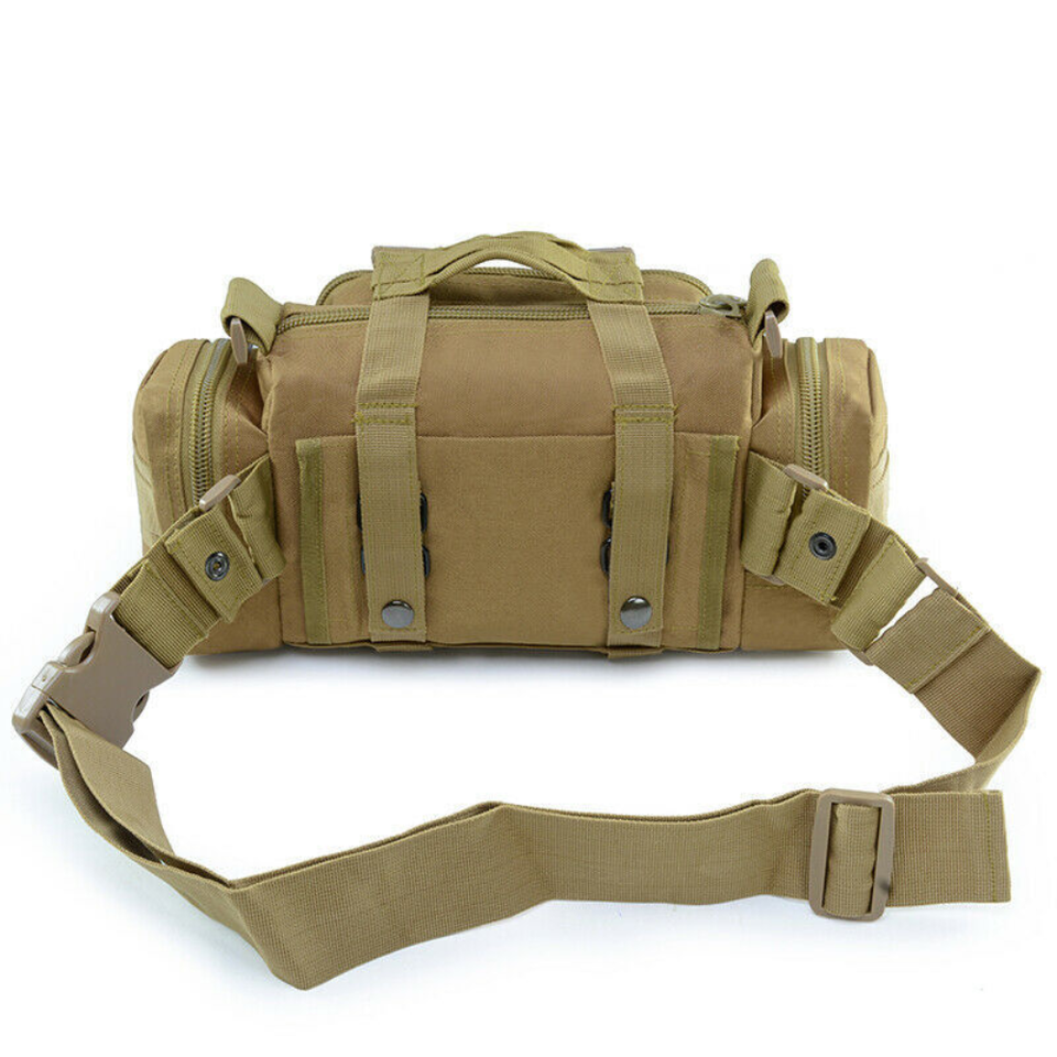 Tactical Military Molle Chest Fanny Pack Backpack Camping Hiking Travel ...