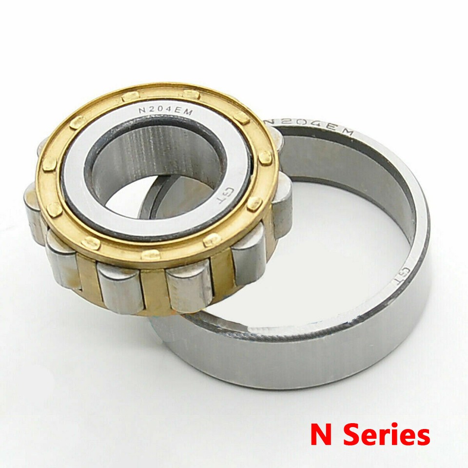 15mm to 100mm Bore Radial Rolling Cylindrical Roller Bearings N/NU/NJ ...