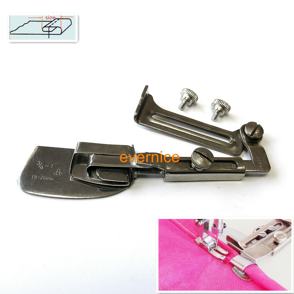Size Adjustable Double Fold Clean Finish Hemming For Singer Consew ...