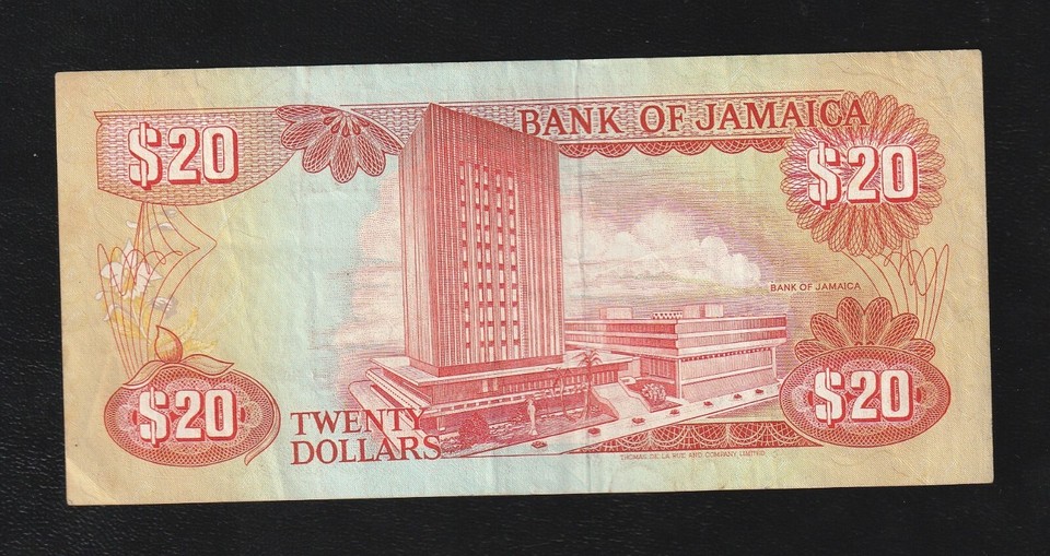 Jamaica, $ 20 Dollars, 1994, P-72, Banknote, Noel Newton Nethersole | eBay