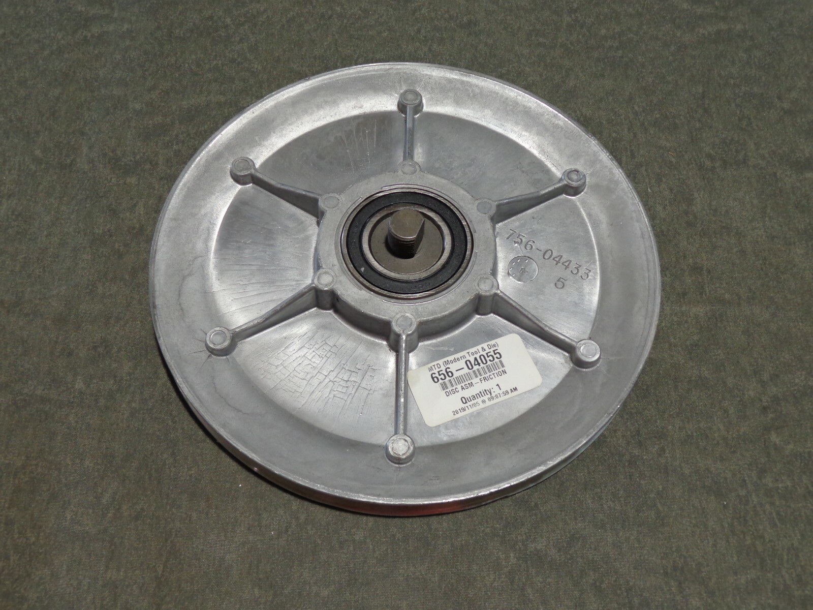 656-04055 TROY BILT snow blower FRICTION DISC genuine OEM 741-04098 | eBay