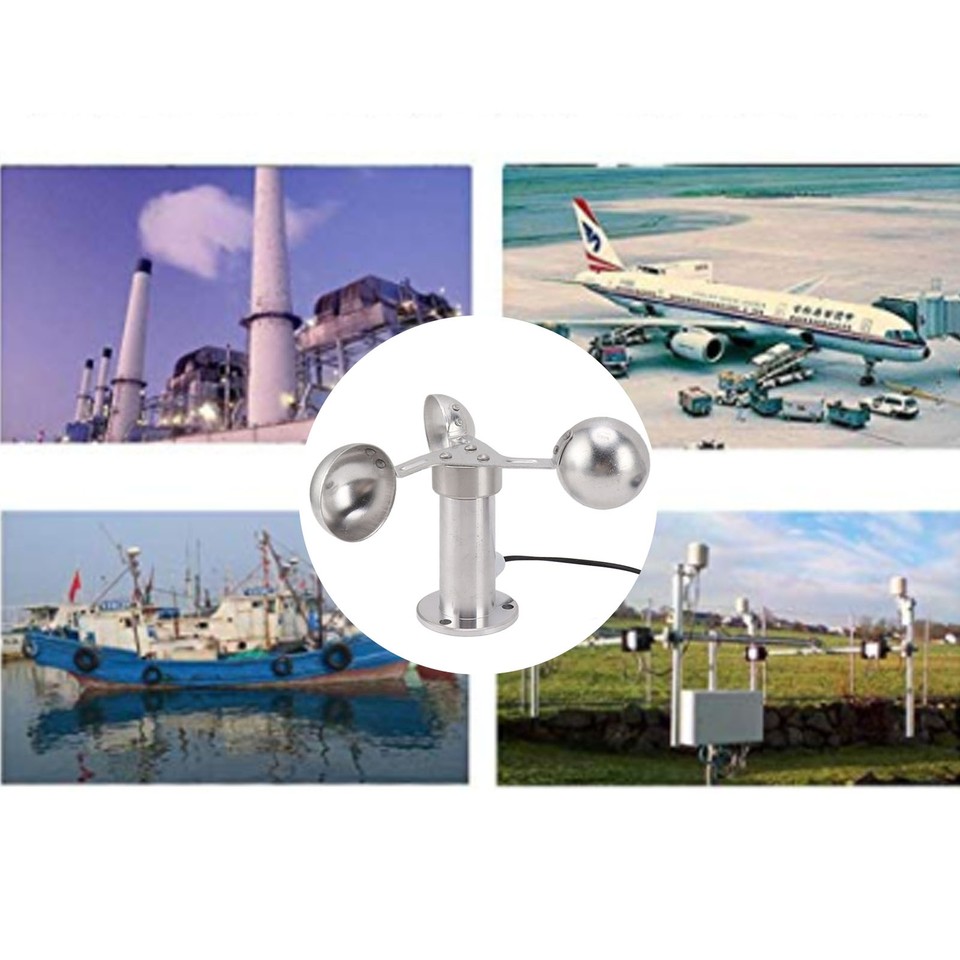 Aluminium Alloy Wind Speed Monitoring Sensor Anemometers Wind Speed ...