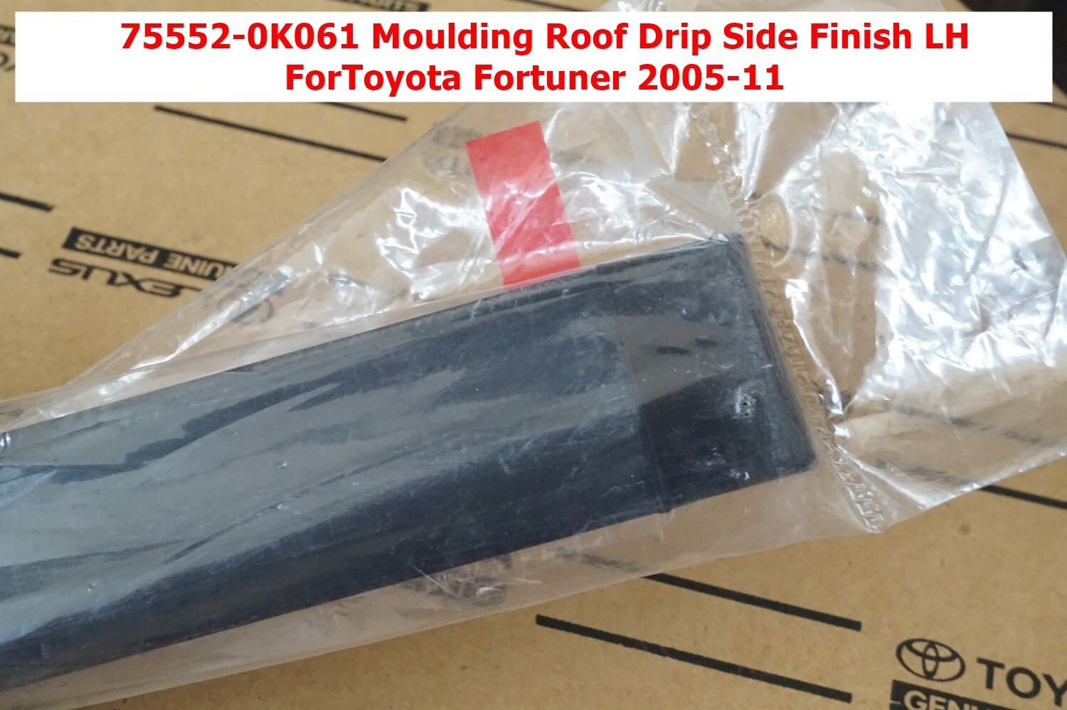 755520K061 Genuine Toyota Moulding Roof Drip Side Finish LH 75552-0k061 ...