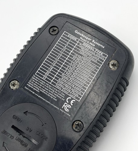 Gatekeeper Systems Carttronics Remote Control K-9808 | eBay