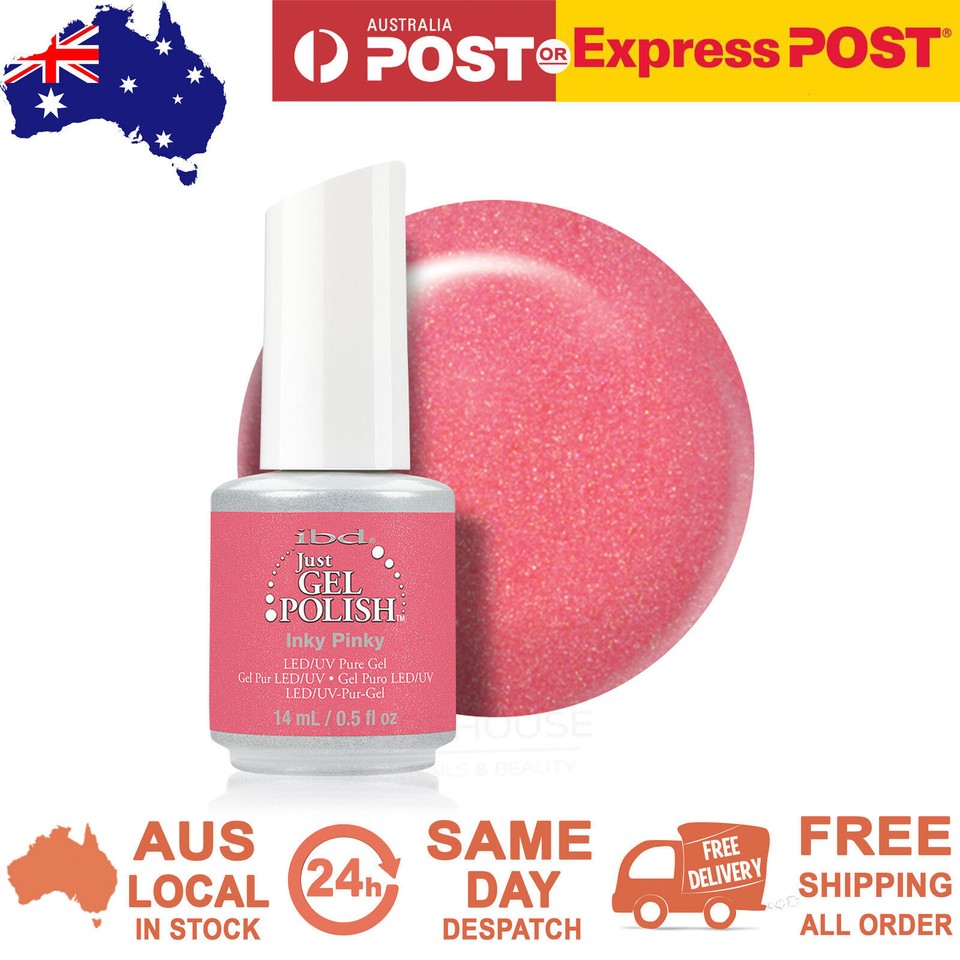 IBD Just Gel Soak Off UV LED Nail Polish Lacquer 56581 Inky Pinky 14ml ...