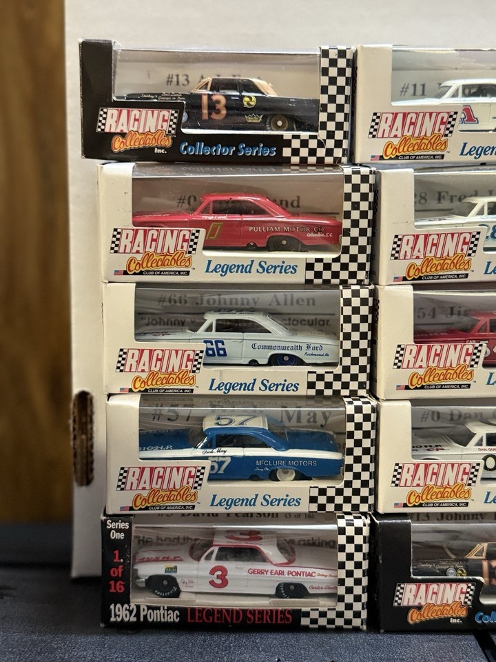 1991 RCCA Nascar Legends Lot of 20 Featuring Classic 1960’s Pontiacs ...
