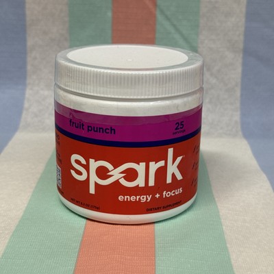 Spark Energy & Focus Fruit Punch Exp 01/2027 Immune Support 6.2 oz 25 ...