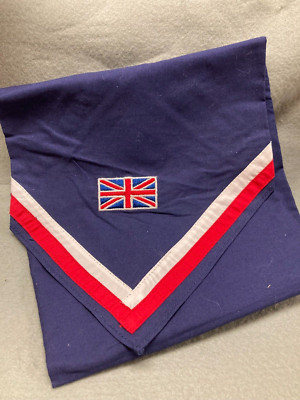 (b35) Boy Scouts - English neckerchief - bought at Baden-Powell House ...