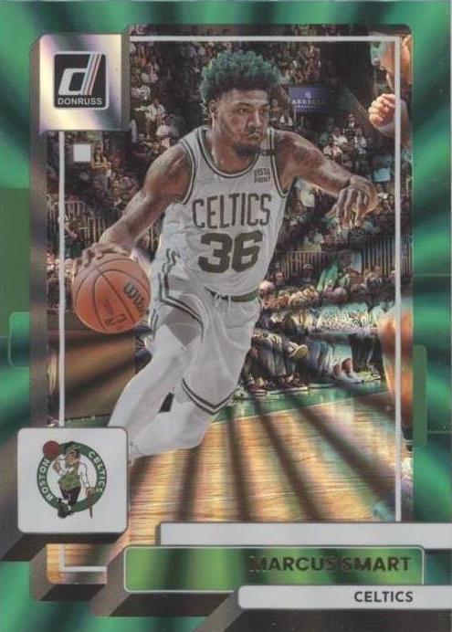 2022-23 Panini Donruss - Marcus Smart #5 Holo Green Laser for sale ...