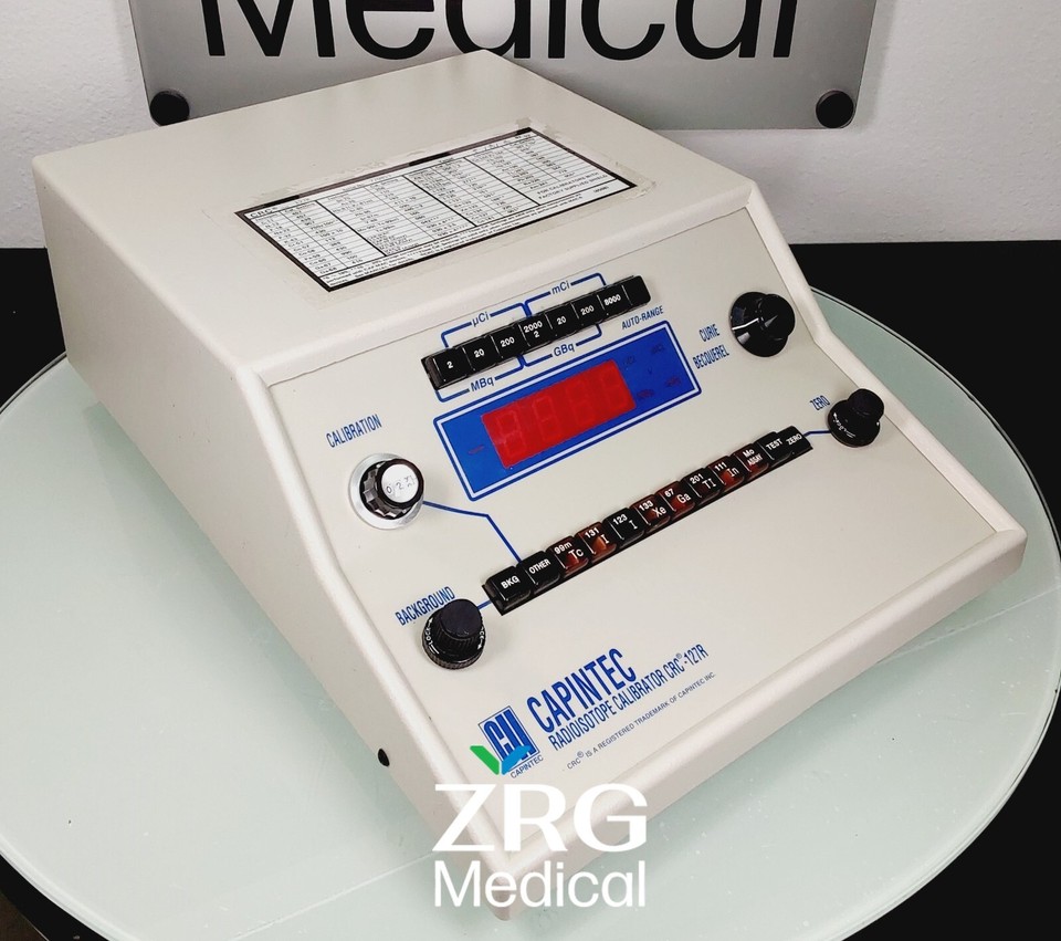 Capintec Instruments CRC-127R Radioisotope Dose Calibrator | eBay