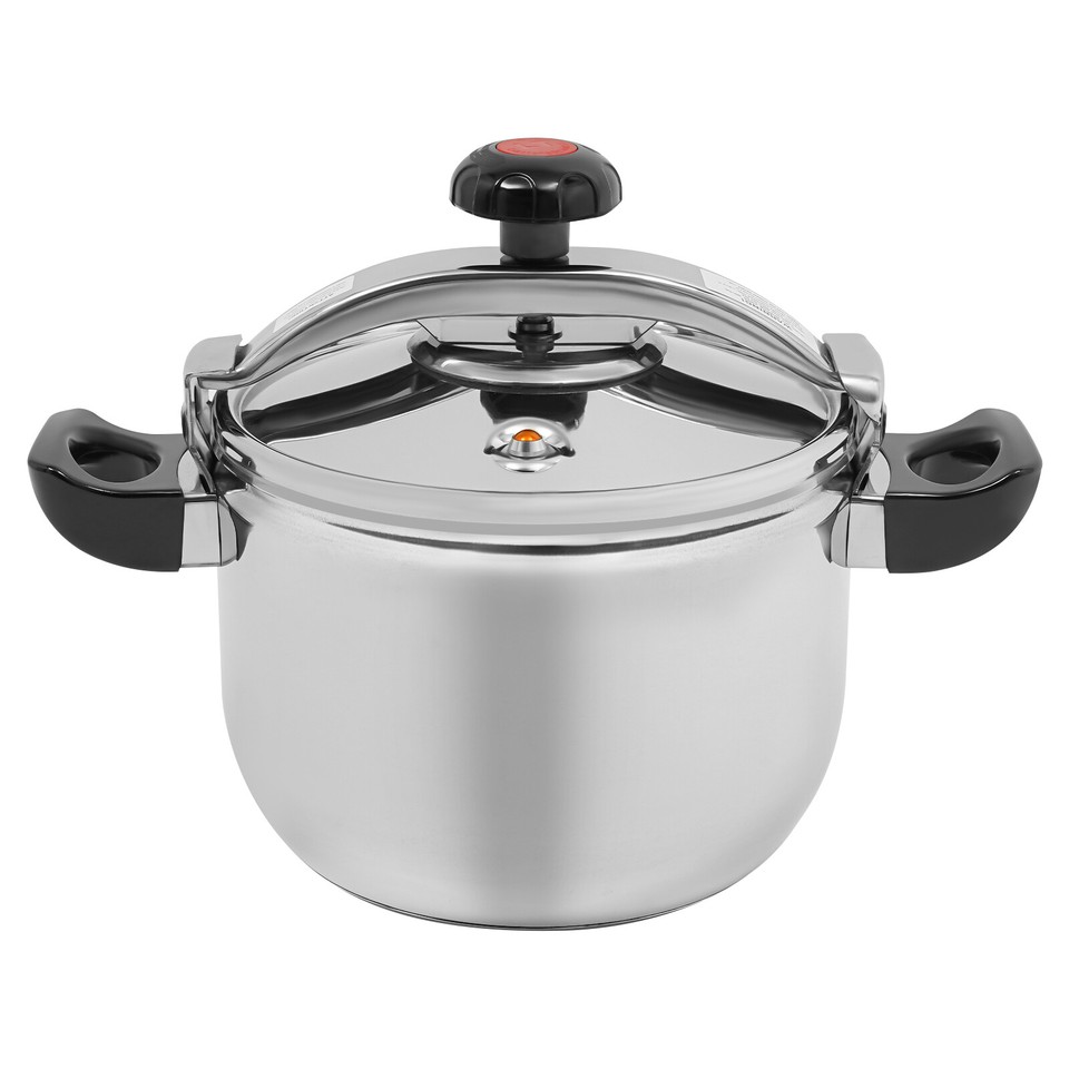 Stainless Steel Pressure Cooker Silver Pressure Cooker 9L Pressure ...