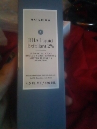 Naturium BHA Liquid Exfoliant 2% Salicylic Acid & Bioactive Fruit Acids ...