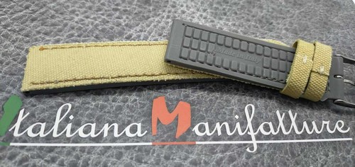 Khaki Water Resistant Strap Cordura And Rubber Vulcanized Made In Italy ...