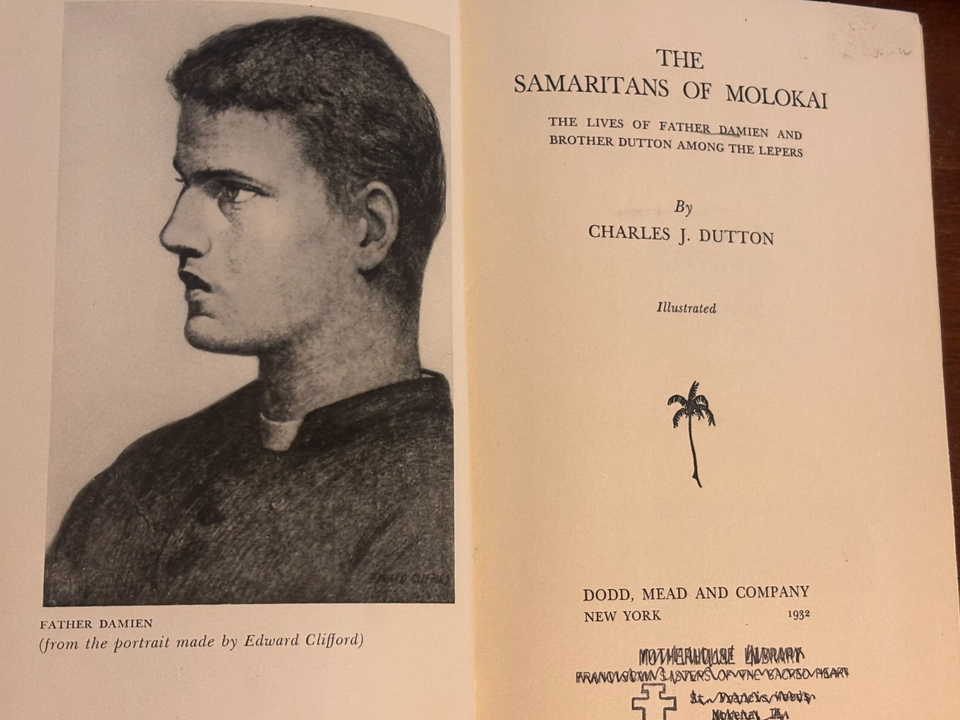 1932 The Samaritans of Molokai Book by Charles Dutton - Father Damien ...