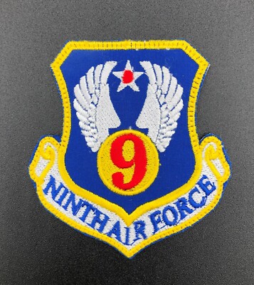 USAF Ninth Air Force Theatre Made Patch OIF OEF | eBay
