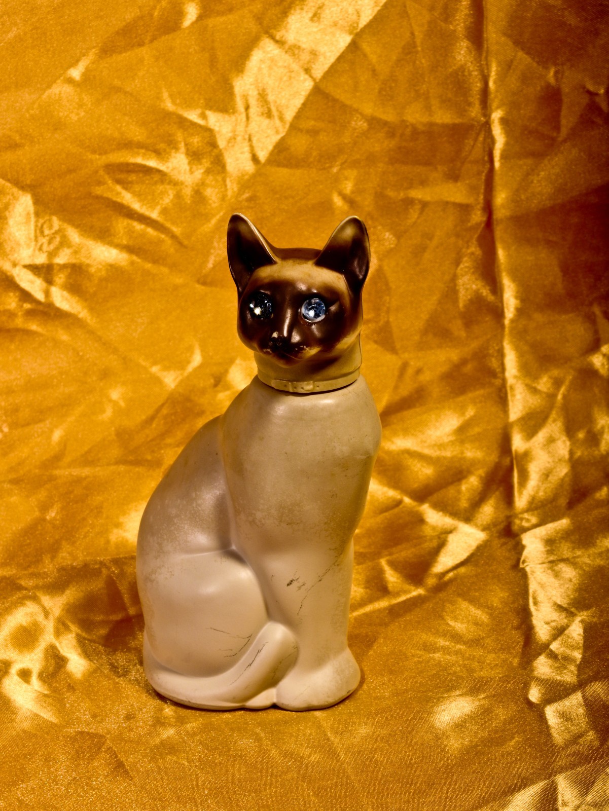 70'S Avon COTILLION COLOGNE Siamese Cat Blue Rhinestone Eyes Vintage | eBay