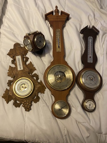 Vintage Weather Stations/Barometers | eBay