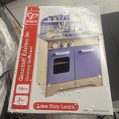 Hape Gourmet Kitchen Set For Kids 3y+ PURPLE | eBay