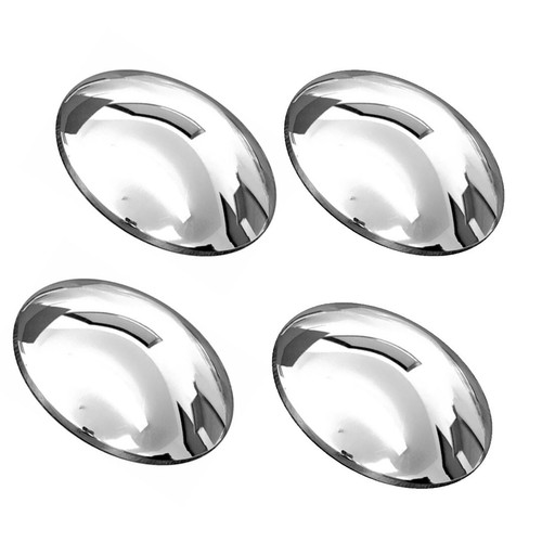 Hub Cap Set of 4 Baby Moon Chrome for VW Beetle 1968 - 1979 T2A / 5x112 ...