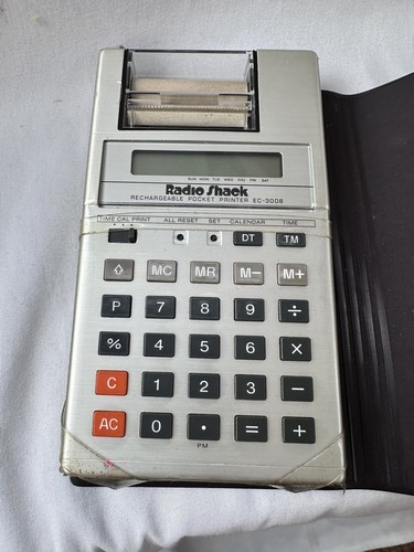 Radio Shack Rechargeable Pocket Printer EC-3008 UNTESTED NO CORD | eBay