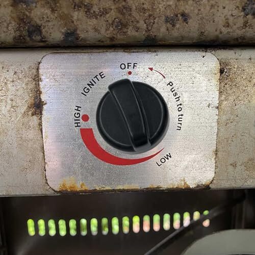 4-Pack Control Knob for Patio Heater Gas Fireplace Fire Pit, D-Shape ...