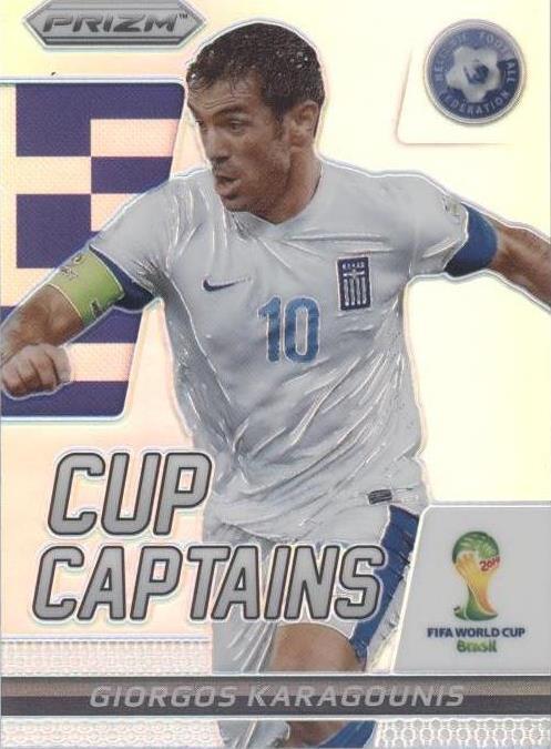 2014 Panini Prizm World Cup - Cup Captains Giorgos Karagounis #11 ...