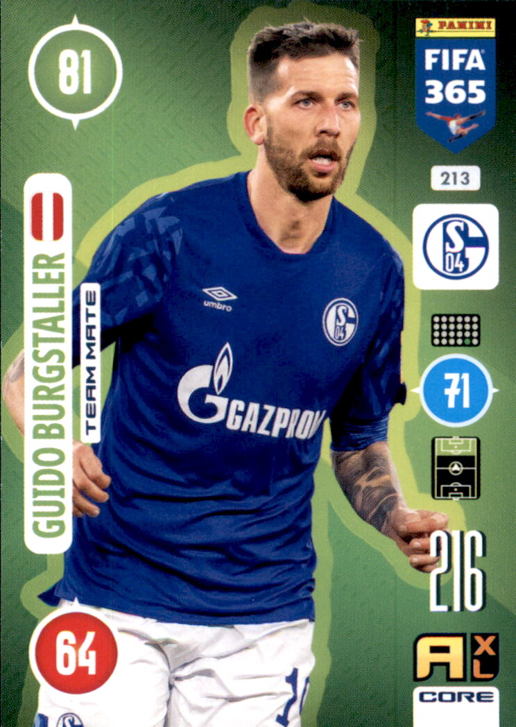 Fifa 365 Cards 2021 - 213 Guido Burgstaller Team Mate | eBay