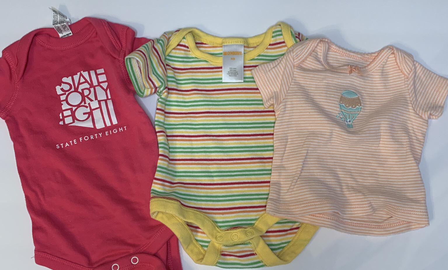 18 Pc Variety Lot Of NB Baby Girls Clothes Preowned Well Cared For | eBay