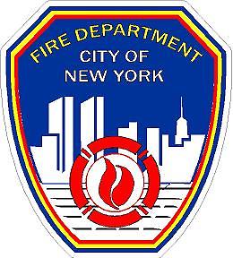 New York Fire City Department Reflective/Matte Vinyl Decal Sticker Fire ...