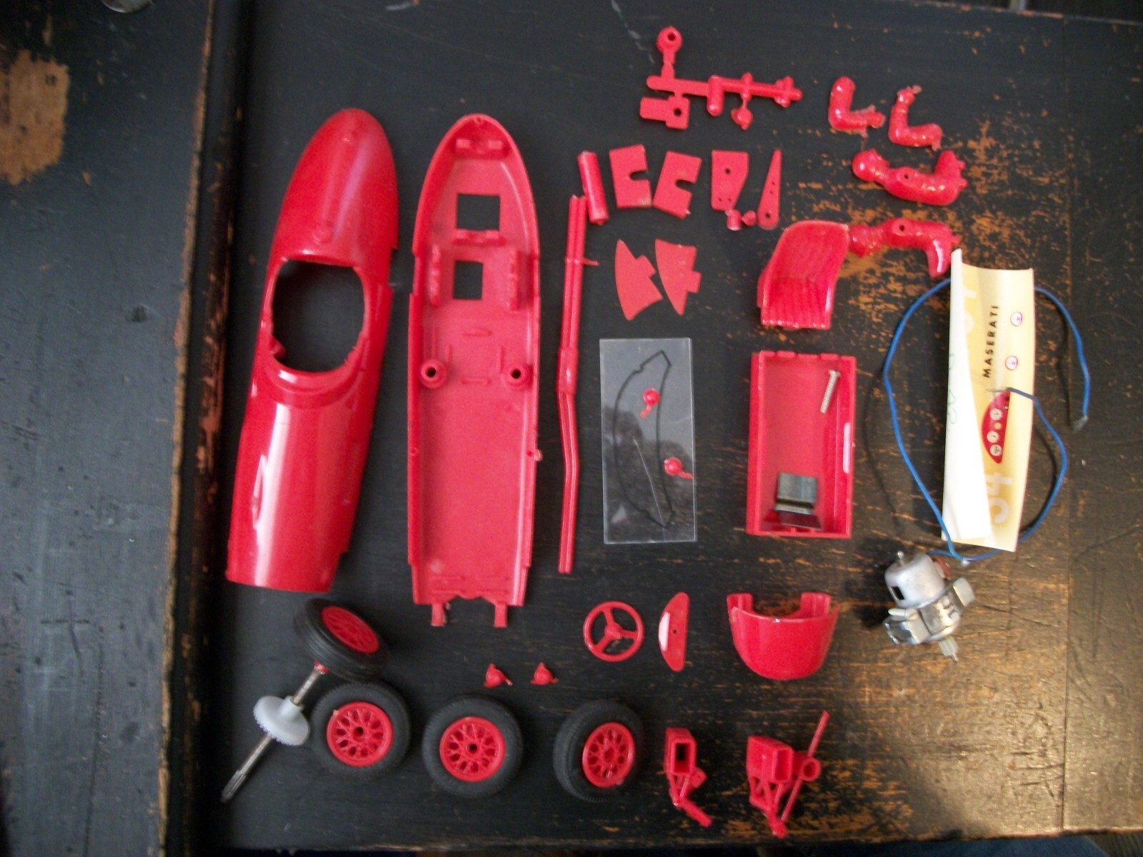 Strombecker Maserati Electric Racing Car Kit D-42 12/4 | eBay