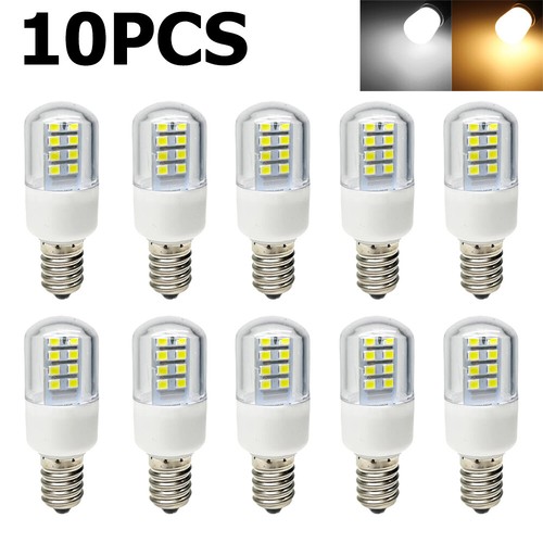 10X LED Corn Light Bulb 2W Microwave 20W Equivalent Indicator E14 White ...