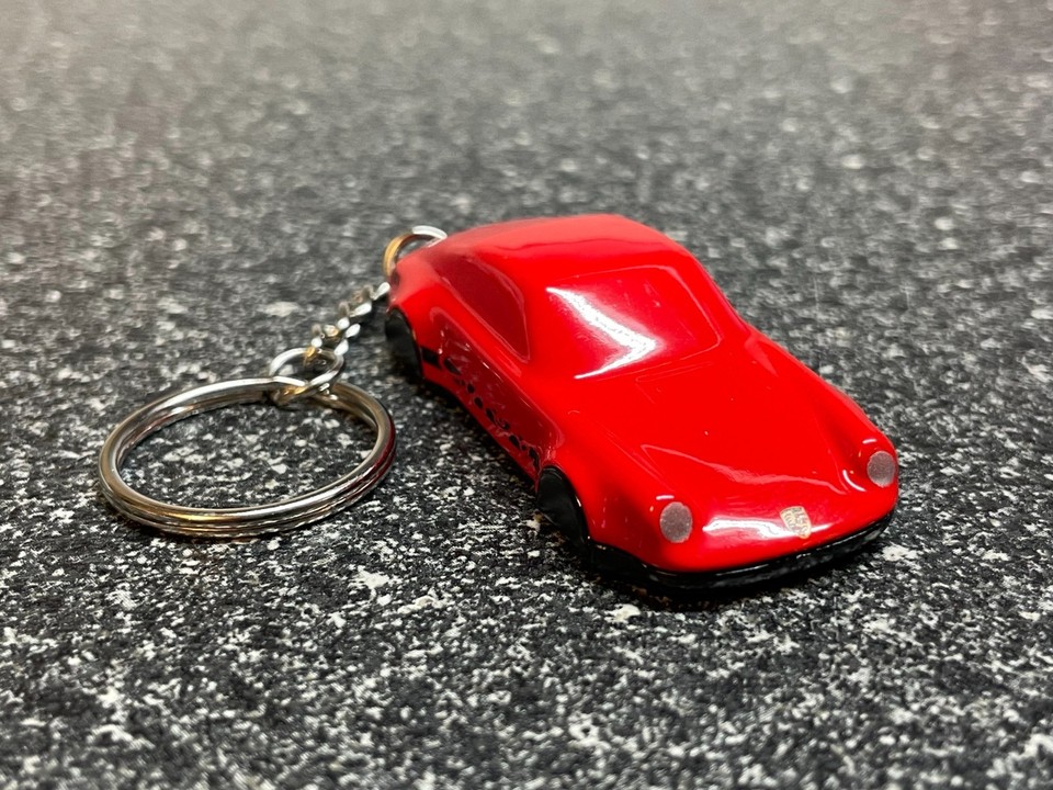 Fits Porsche 911 Carrera Red Keychain Hot Wheels Car Custom | eBay