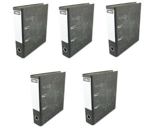 5 A4 Leaver Arch Files Folder Ring Binder Office Document Storage ...