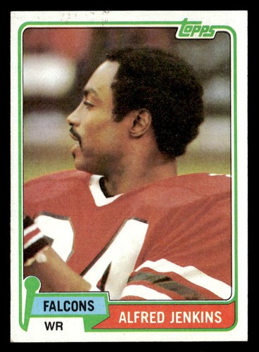 Alfred Jenkins 1981 Topps Card #448 Atlanta Falcons | eBay
