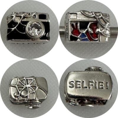 PANDORA MARVEL SPIDER-MAN CAMERA SELFIE CHARM REF 792352CO1 | eBay UK