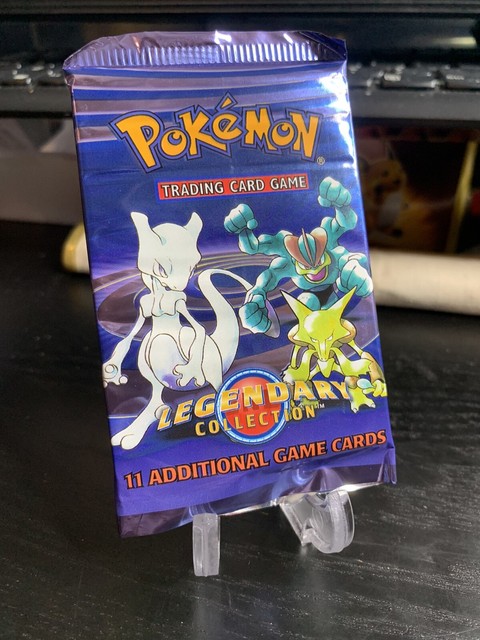 Wizards of the Coast Pokemon Empty Booster Pack Legendary Collection ...