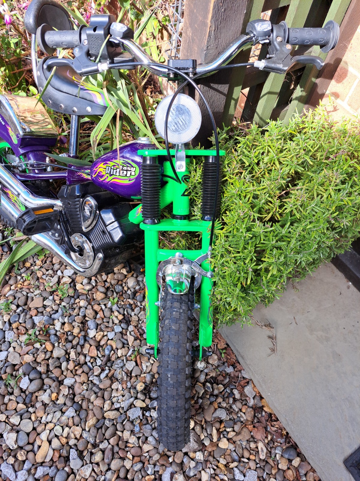 Spike Easy Rider Green Chopper Childs Bike 14inch Wheel Kids | eBay UK