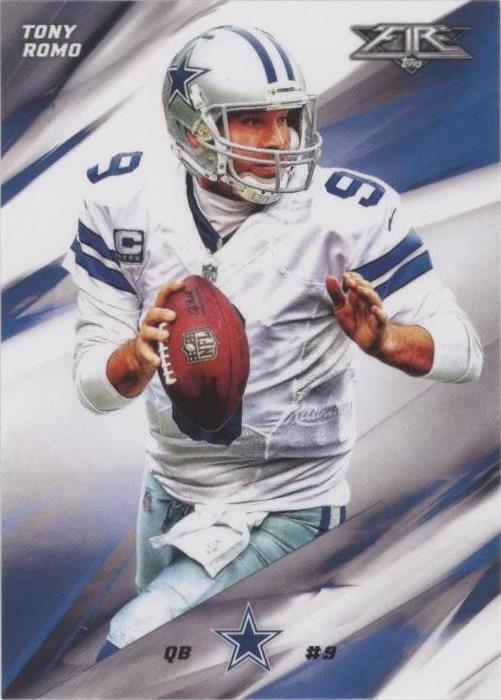 2015 Topps Fire - Tony Romo #61 for sale online | eBay