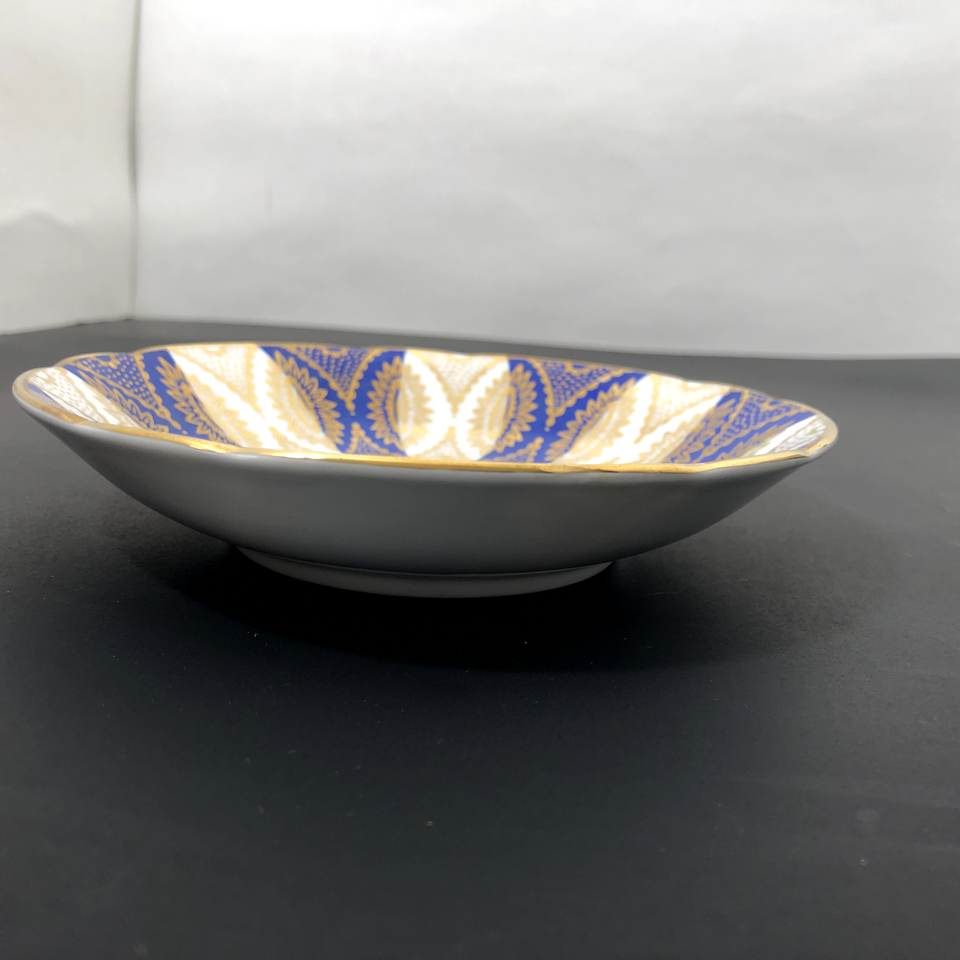 Vtg Paragon bone china tea cup & saucer blue gold Cornflower pattern | eBay