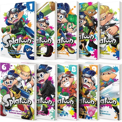 Splatoon Manga Collection 10 Books Set by Sankichi Hinodeya | eBay