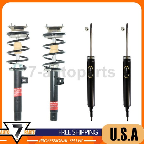 Front Strut w/ Coil Spring Rear Shock Absorbers Kit fits 2012-2013 BMW ...
