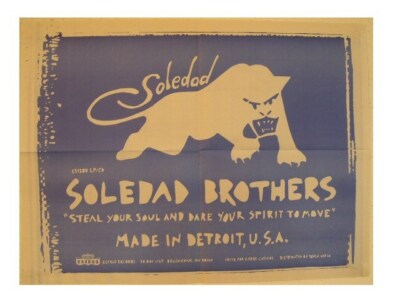 Soledad Brothers Poster Blue Steal Soul Dare Spirit The | eBay